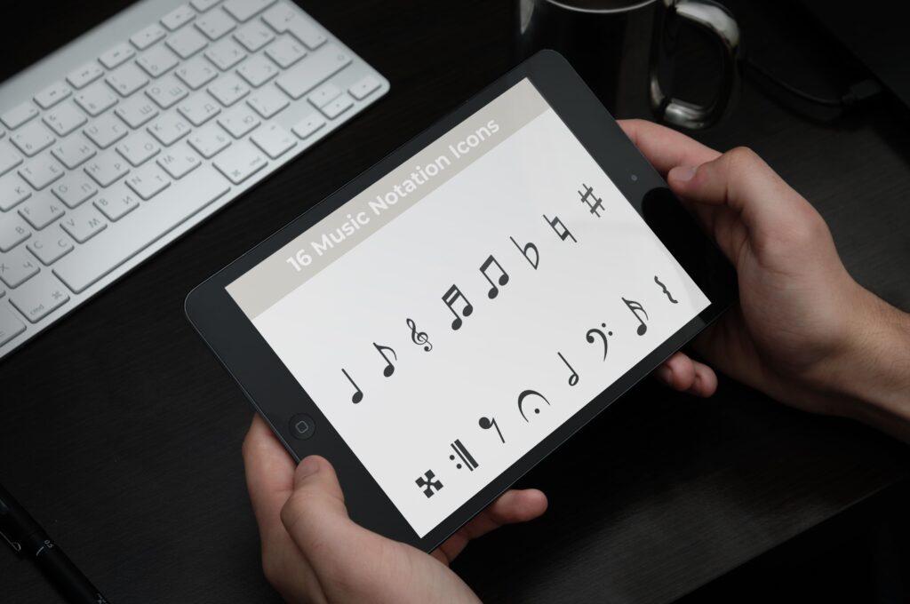 16 Music Notation Icons – MasterBundles
