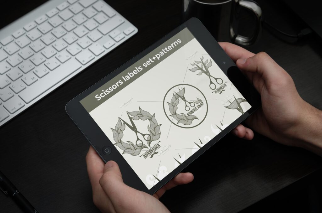 Boho Scissors Labels and Patterns – MasterBundles