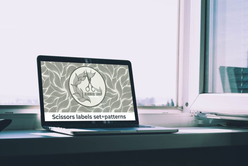 Boho Scissors Labels and Patterns – MasterBundles