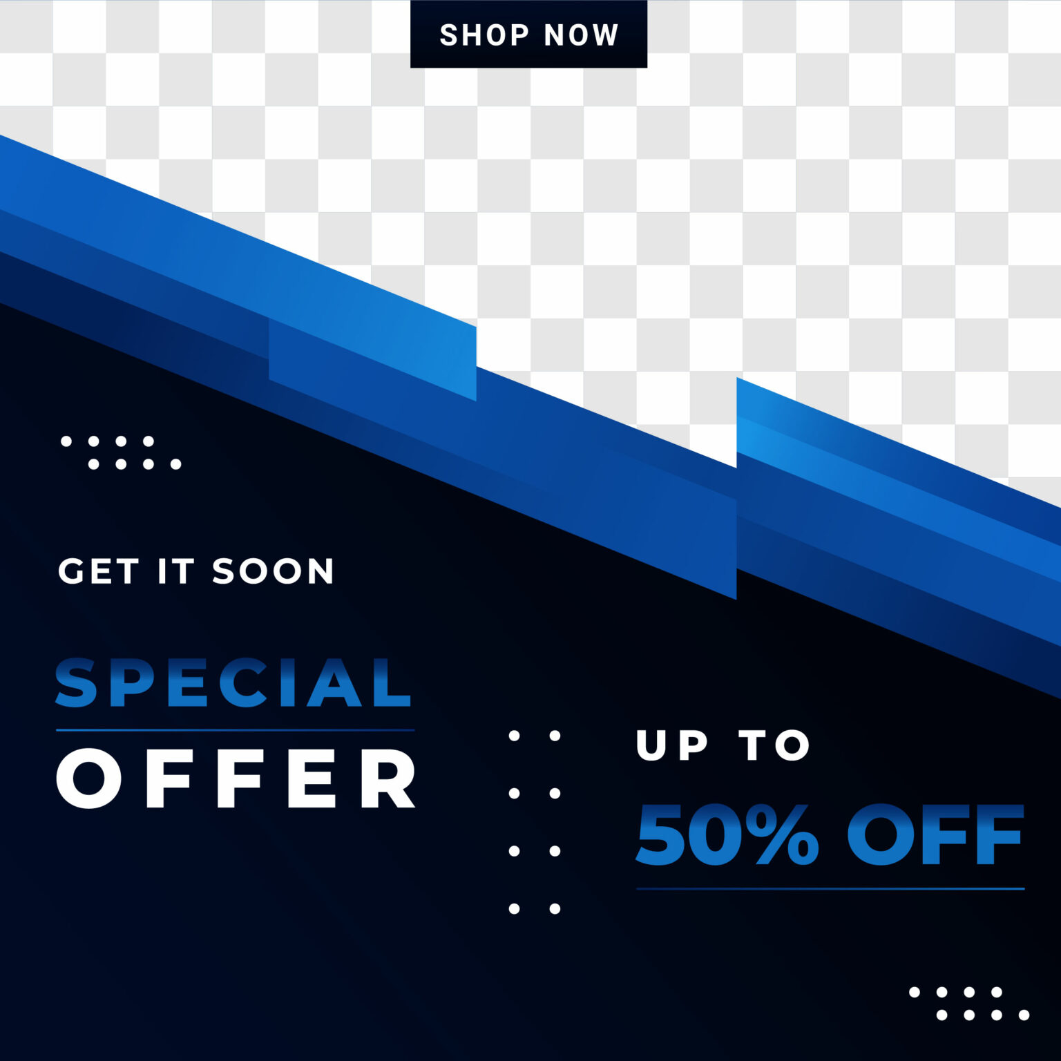 social media post template for sales promotion - MasterBundles