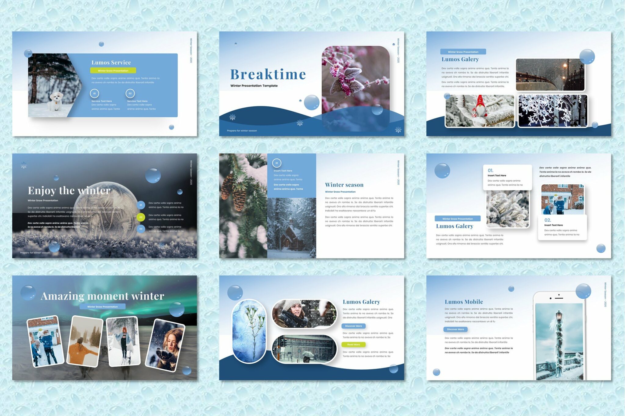 Lumos - Snow Winter Google Slides – MasterBundles