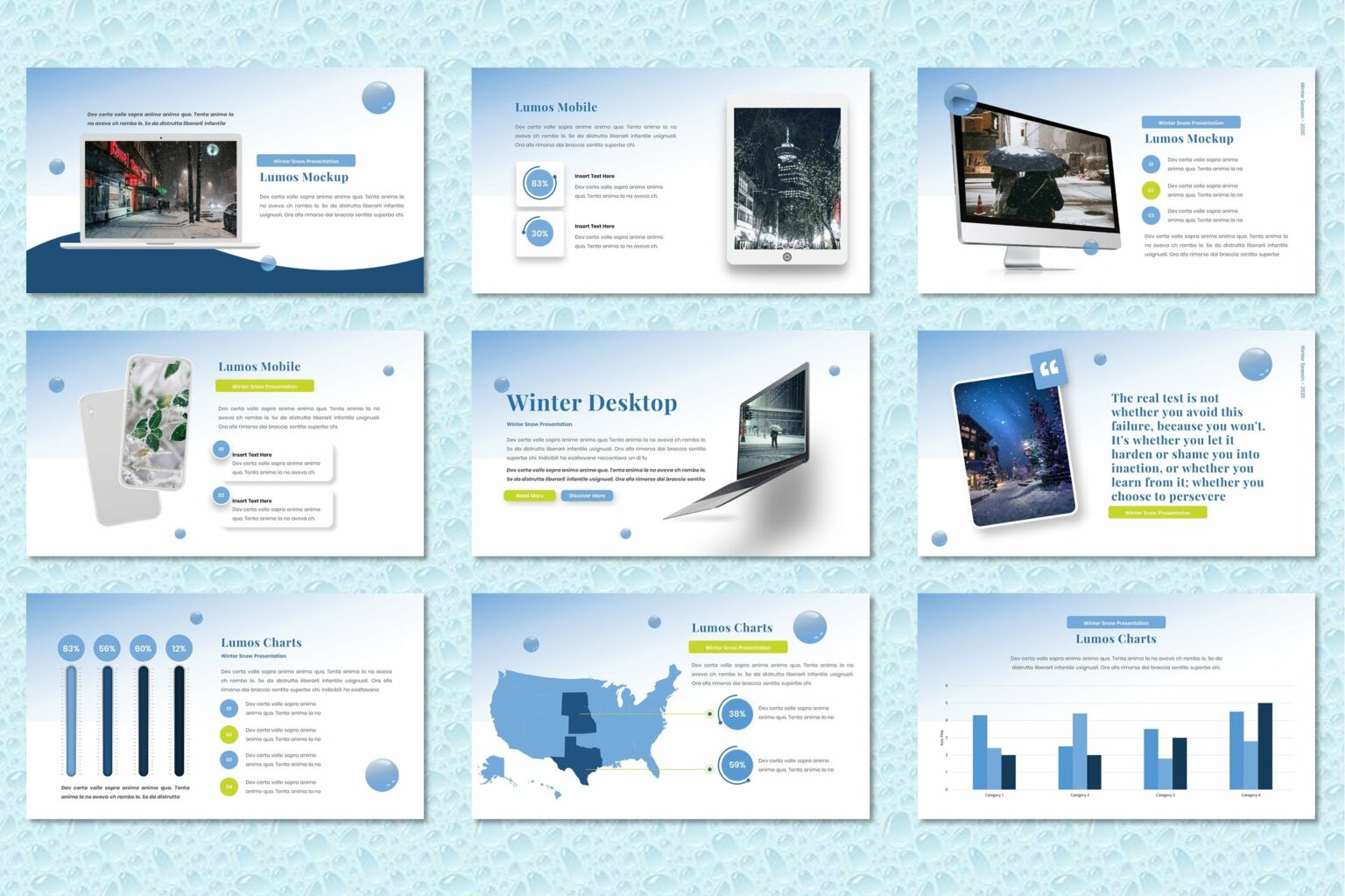 Lumos - Snow Winter Google Slides – MasterBundles