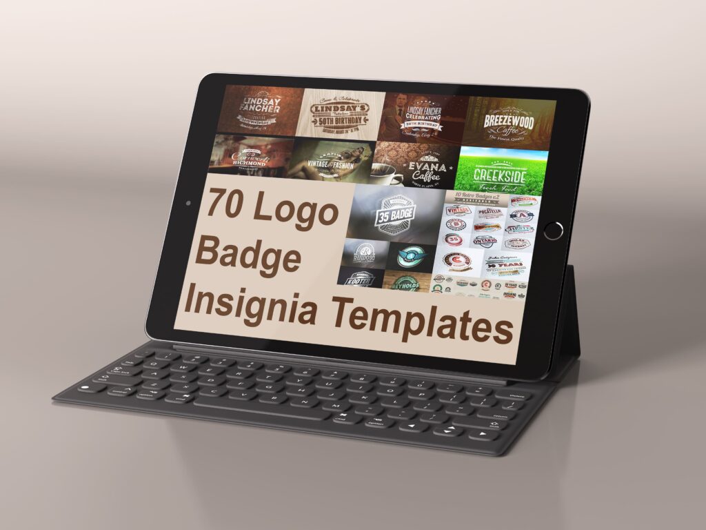 70 Logo / Badge / Insignia Templates – MasterBundles