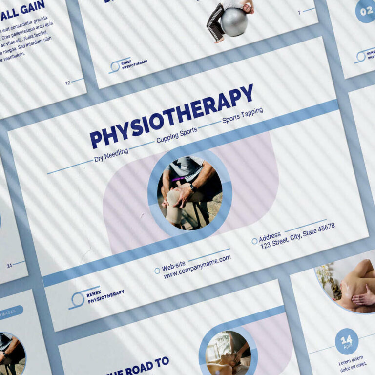 Physiotherapy PowerPoint Presentation Template – MasterBundles