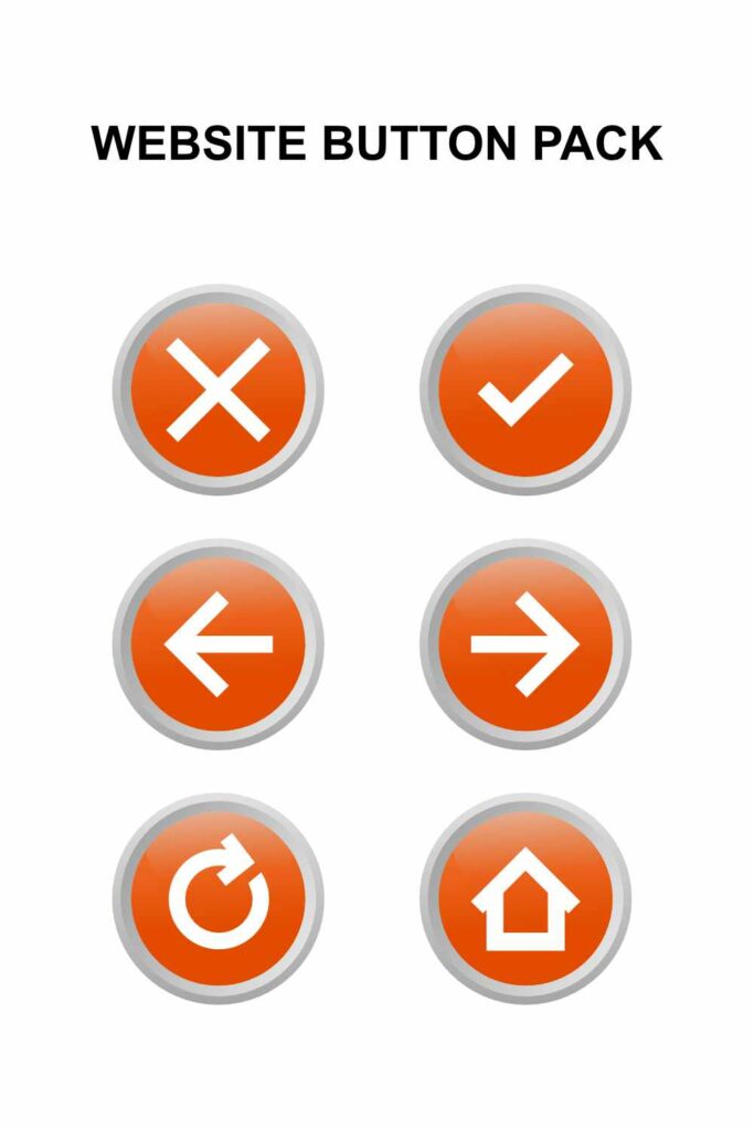 Web Browser Button Icon Pack - MasterBundles