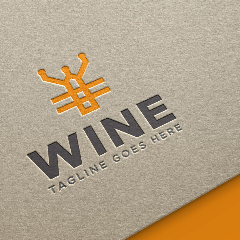 Abstract Mark Logo - Wine Logo - Business Logo - MasterBundles