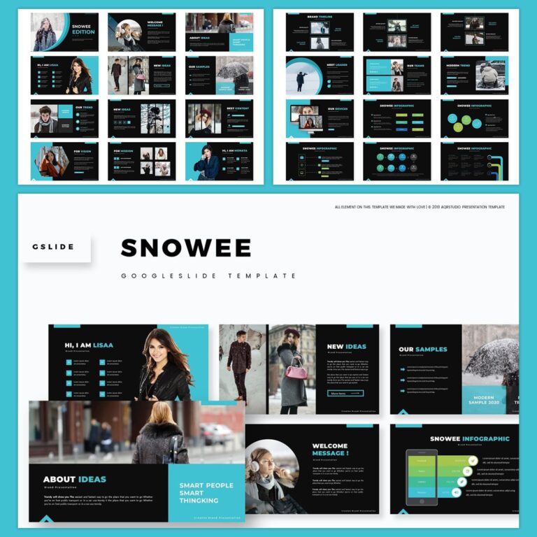 Snowee - Google Slide Template – MasterBundles