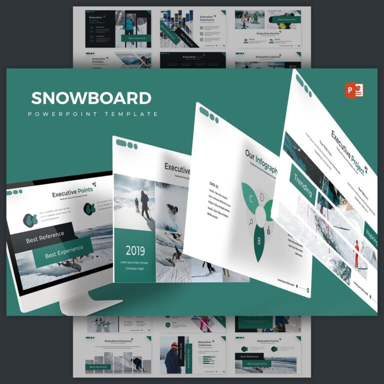 Snow - Google Slides Template | Master Bundles