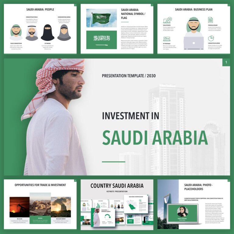 Country Saudi Arabia PowerPoint – MasterBundles