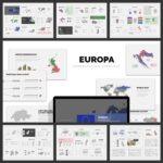 Europa : Europe Area Map Powerpoint – MasterBundles