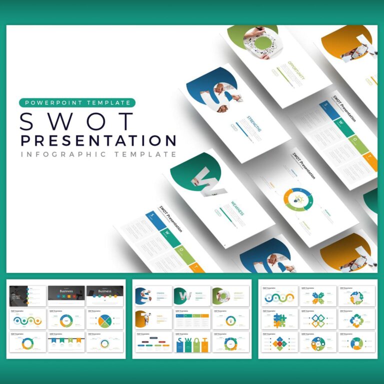 SWOT - Infographic Template – MasterBundles