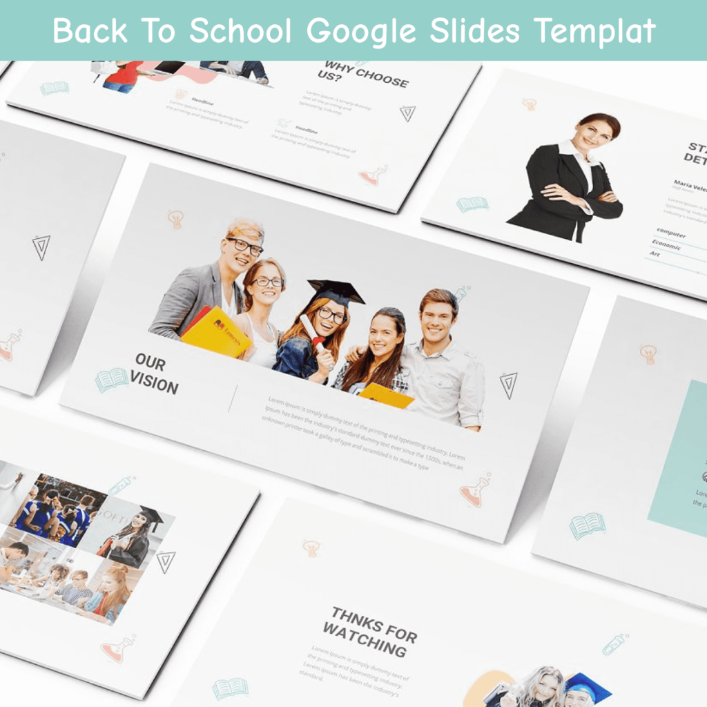 Back To School Google Slides Template – MasterBundles