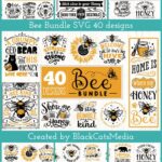 Bee Bundle SVG 40 Designs – MasterBundles