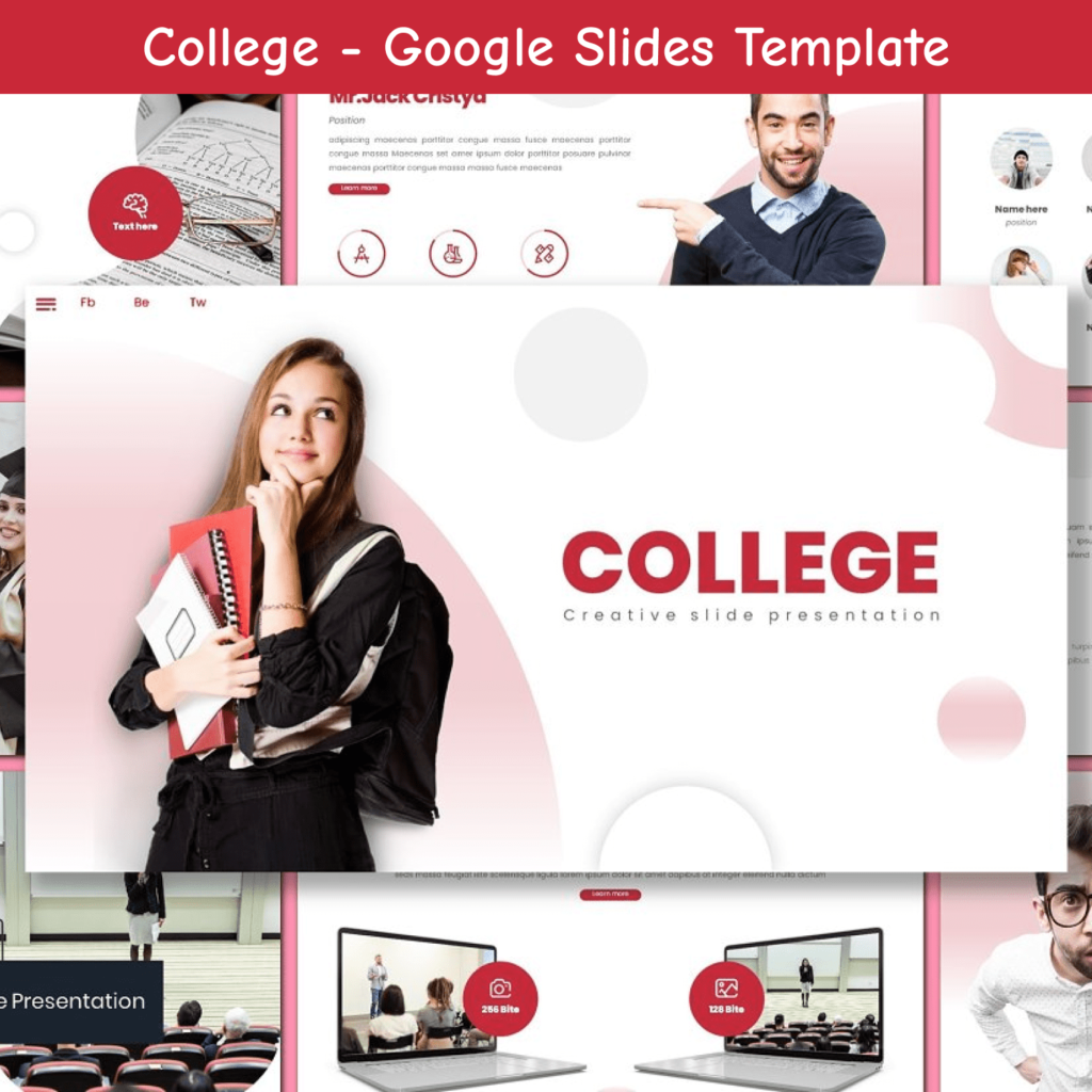 College - Google Slides Template – MasterBundles