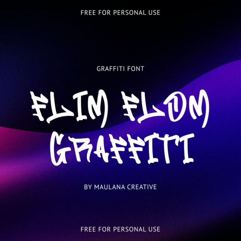 Film Flom Graffiti Font – MasterBundles