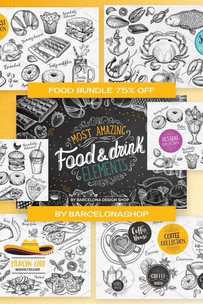 Food Bundle 75% off – MasterBundles