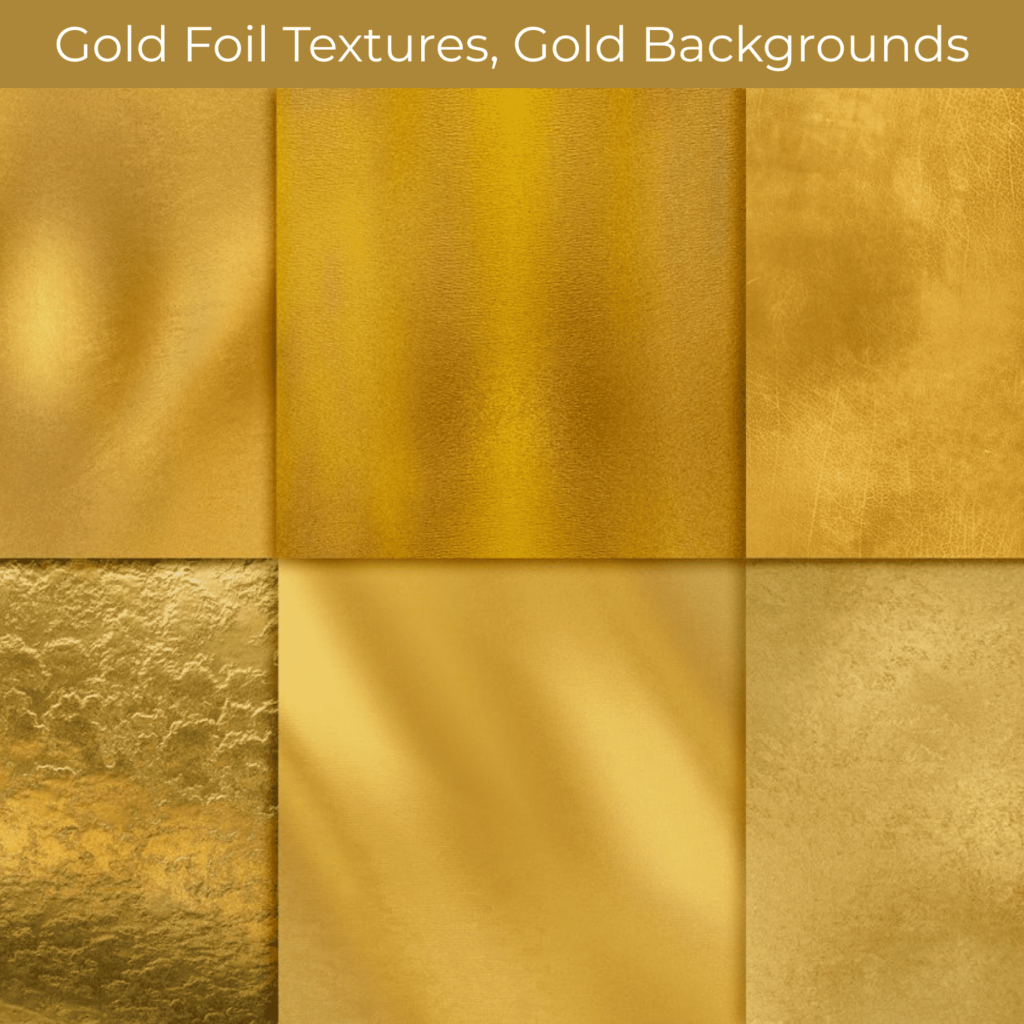 Gold Foil Textures, Gold Backgrounds – MasterBundles