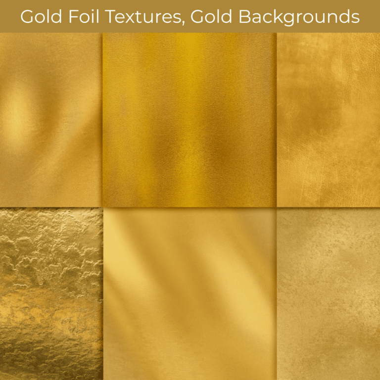 Gold Foil Textures, Gold Backgrounds – MasterBundles