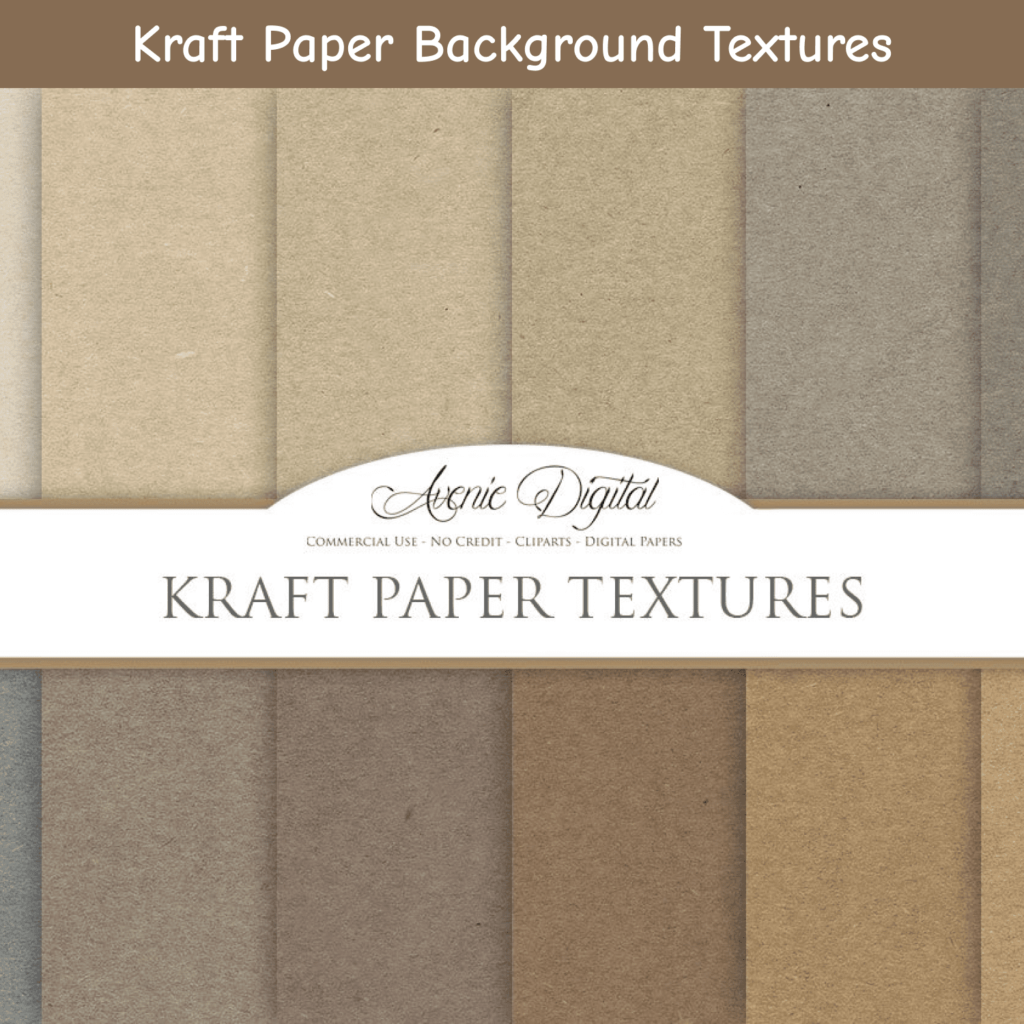 Kraft Paper Background Textures – MasterBundles
