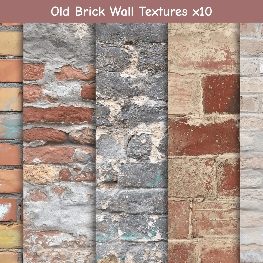Vector Brick Wall Seamless Textures – MasterBundles