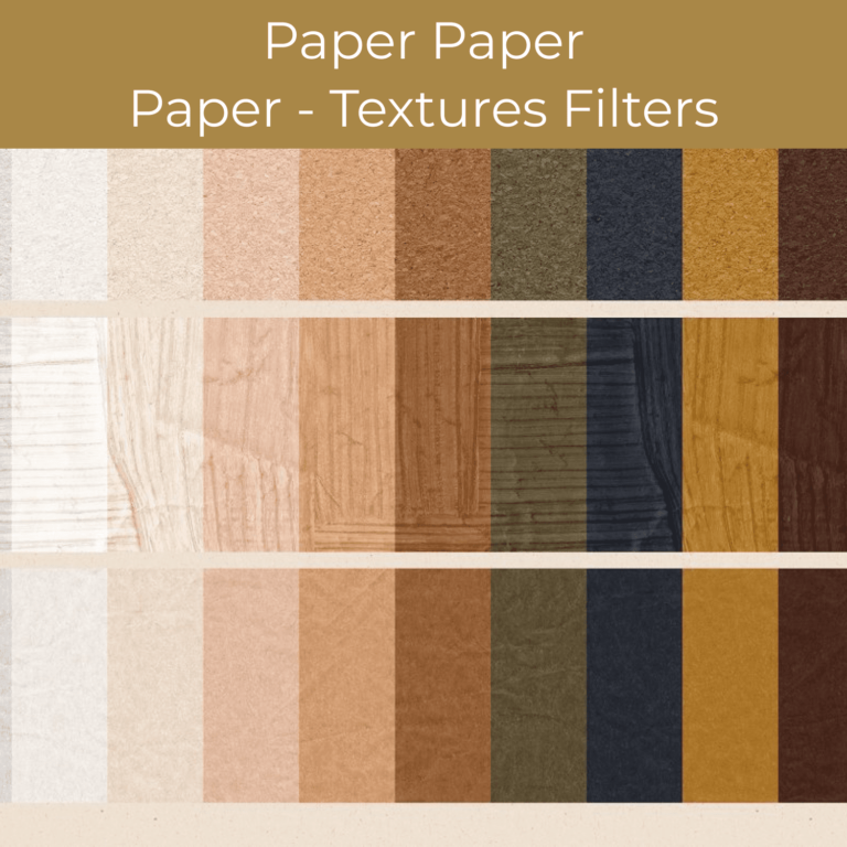 Paper Paper Paper - Textures Filters – MasterBundles