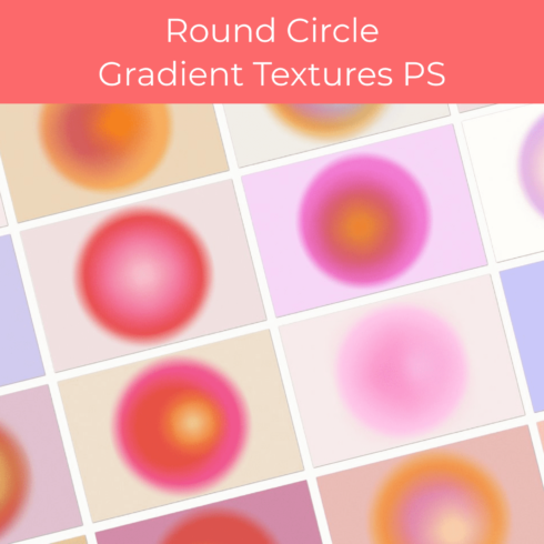 Round Circle Gradient Textures PS – MasterBundles