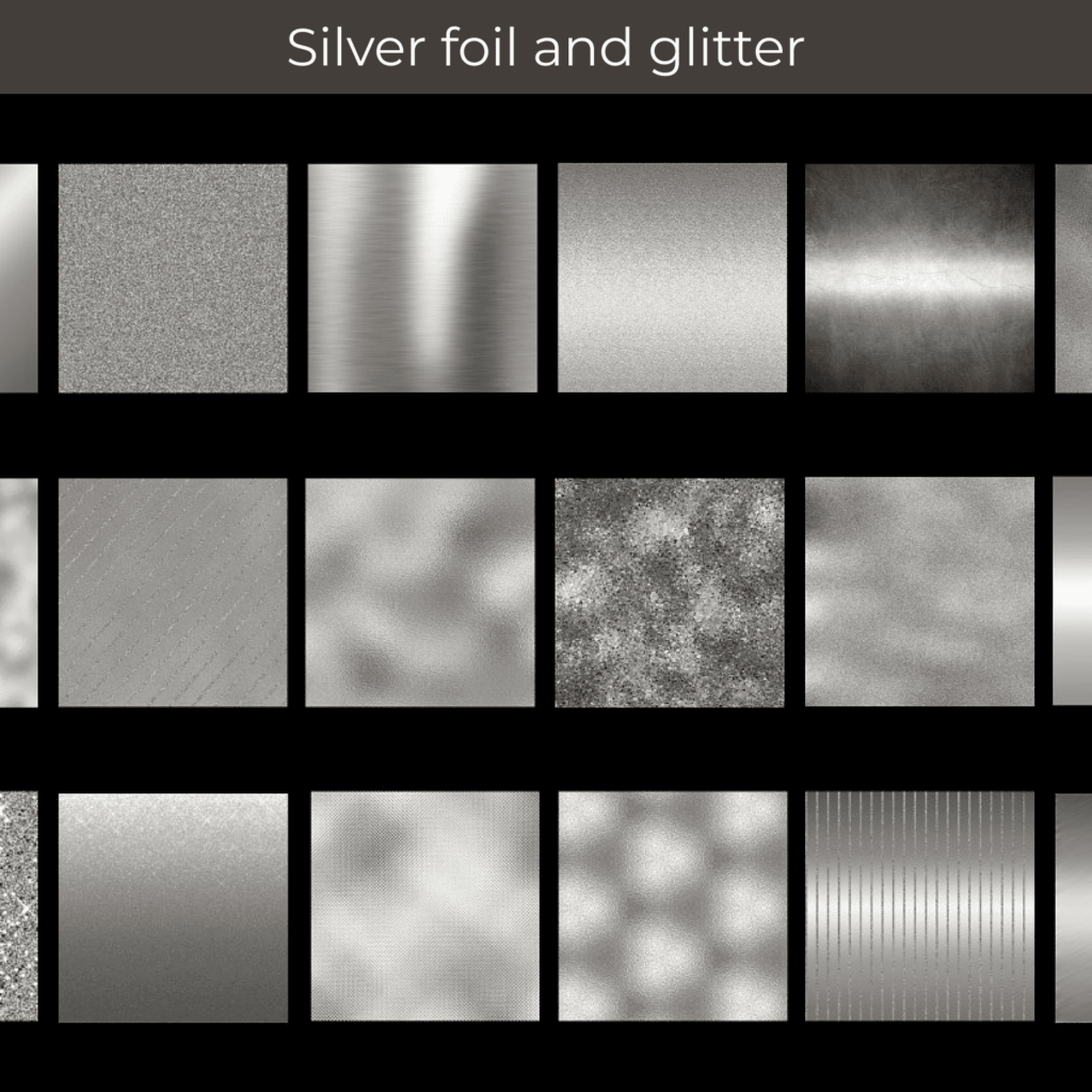 Metallic Foil Digital Paper | Master Bundles