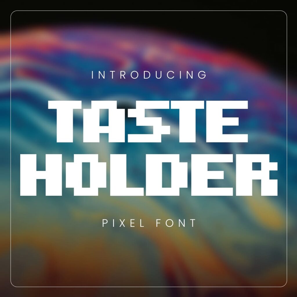 Heavy Pixel Fonts Bundle 28 Stylish Fonts – MasterBundles