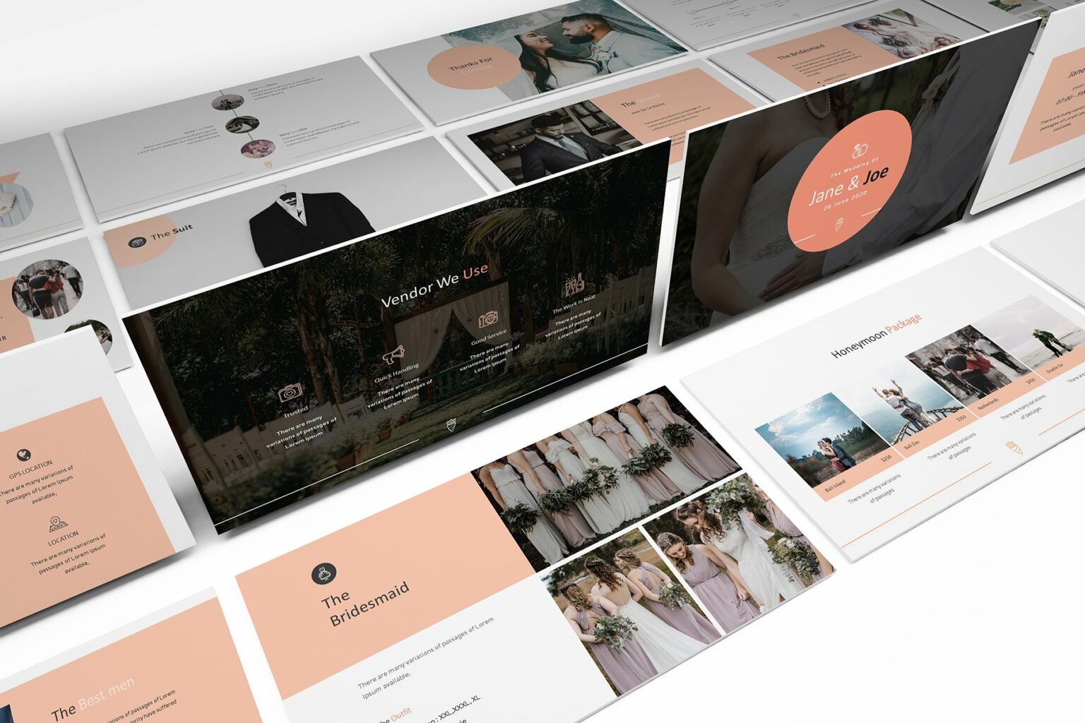 Wedding Powerpoint Template – MasterBundles
