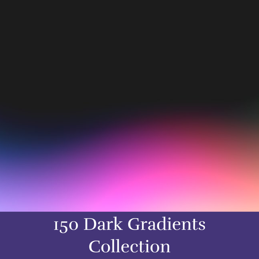 150 Dark Gradients Collection – MasterBundles