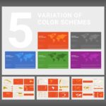 Americane : Region Map Powerpoint – MasterBundles