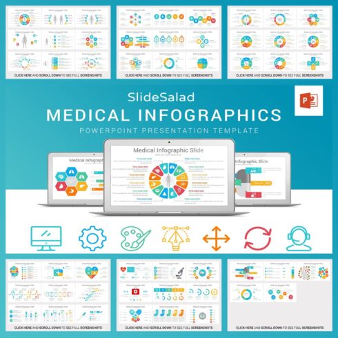 Medical Infographics PowerPoint – MasterBundles