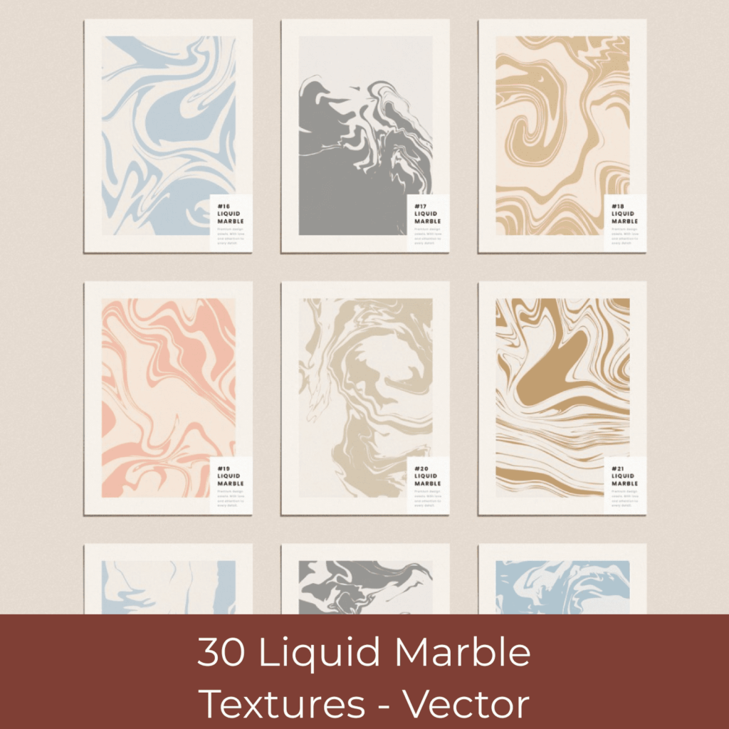 30 Liquid Marble Textures - Vector – MasterBundles