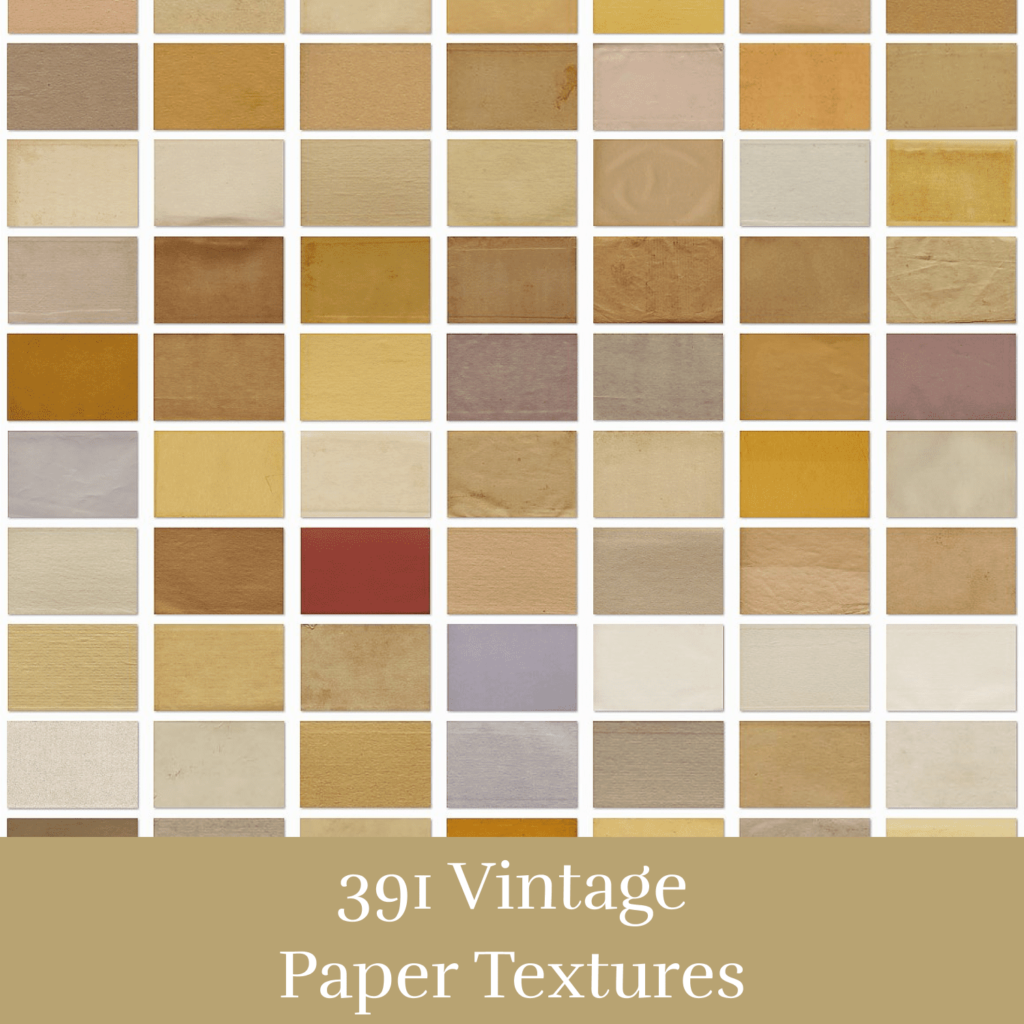 391 Vintage Paper Textures – MasterBundles