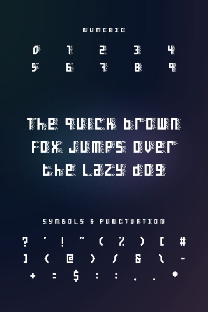 Although Pixel Font – MasterBundles