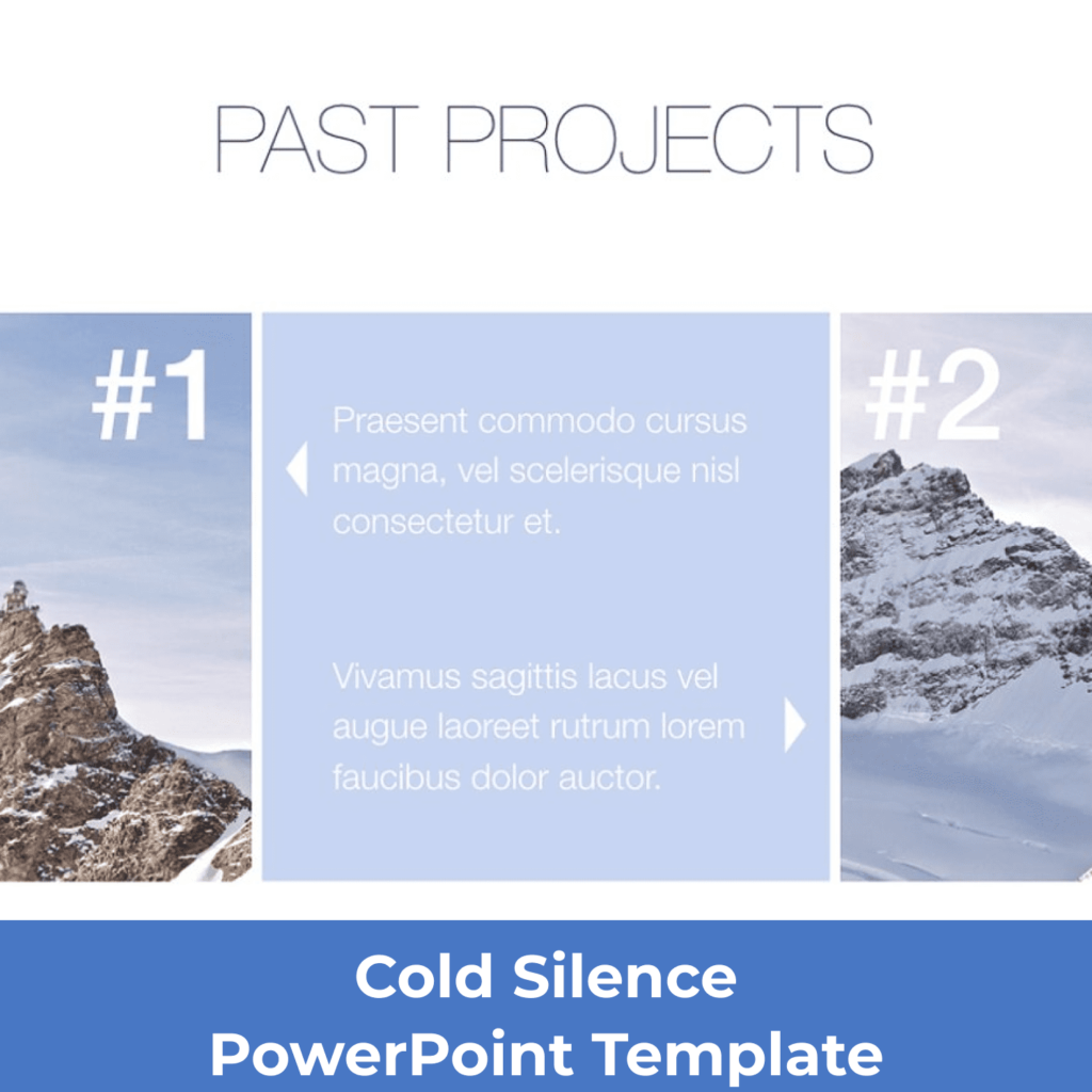 Cold Silence PowerPoint Template – MasterBundles
