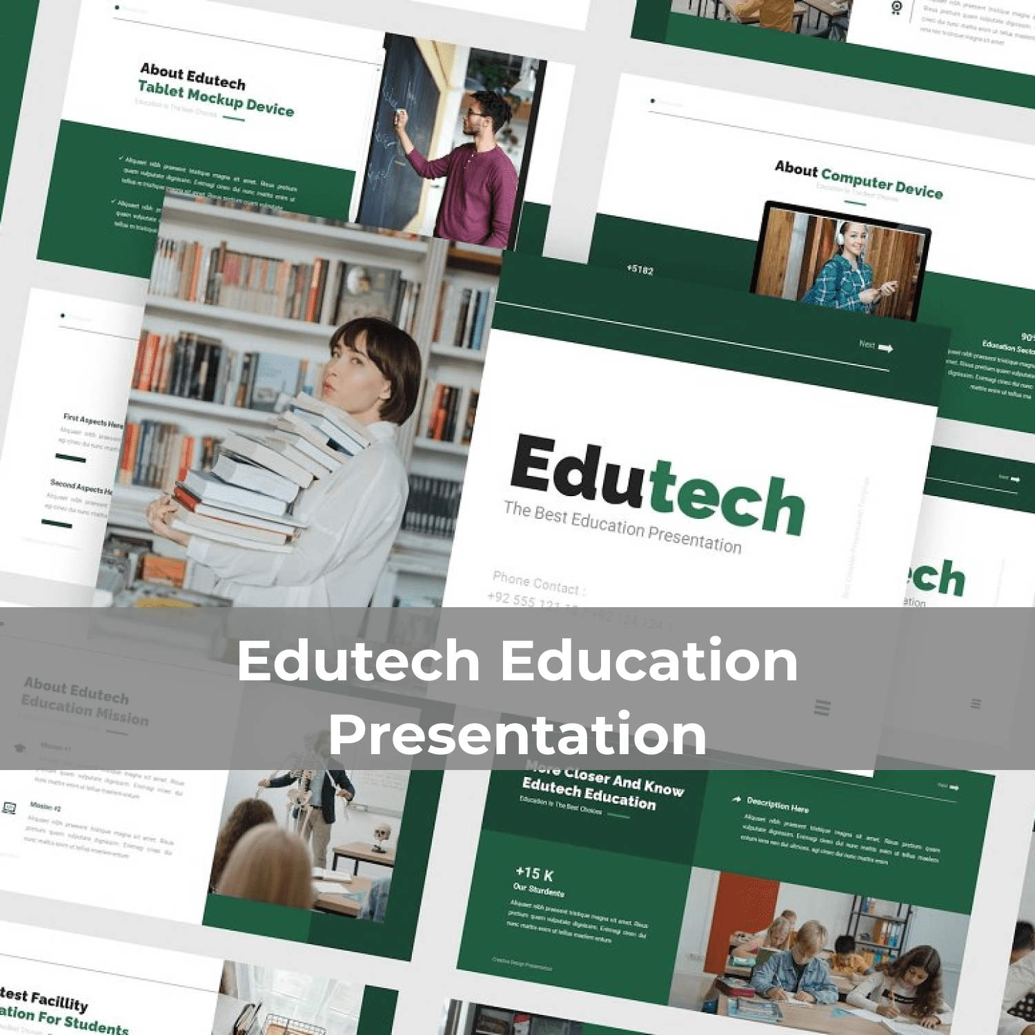 Edutech Education Presentation – MasterBundles