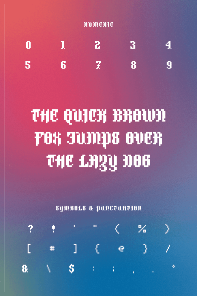 Helpbringer Pixel Font – MasterBundles