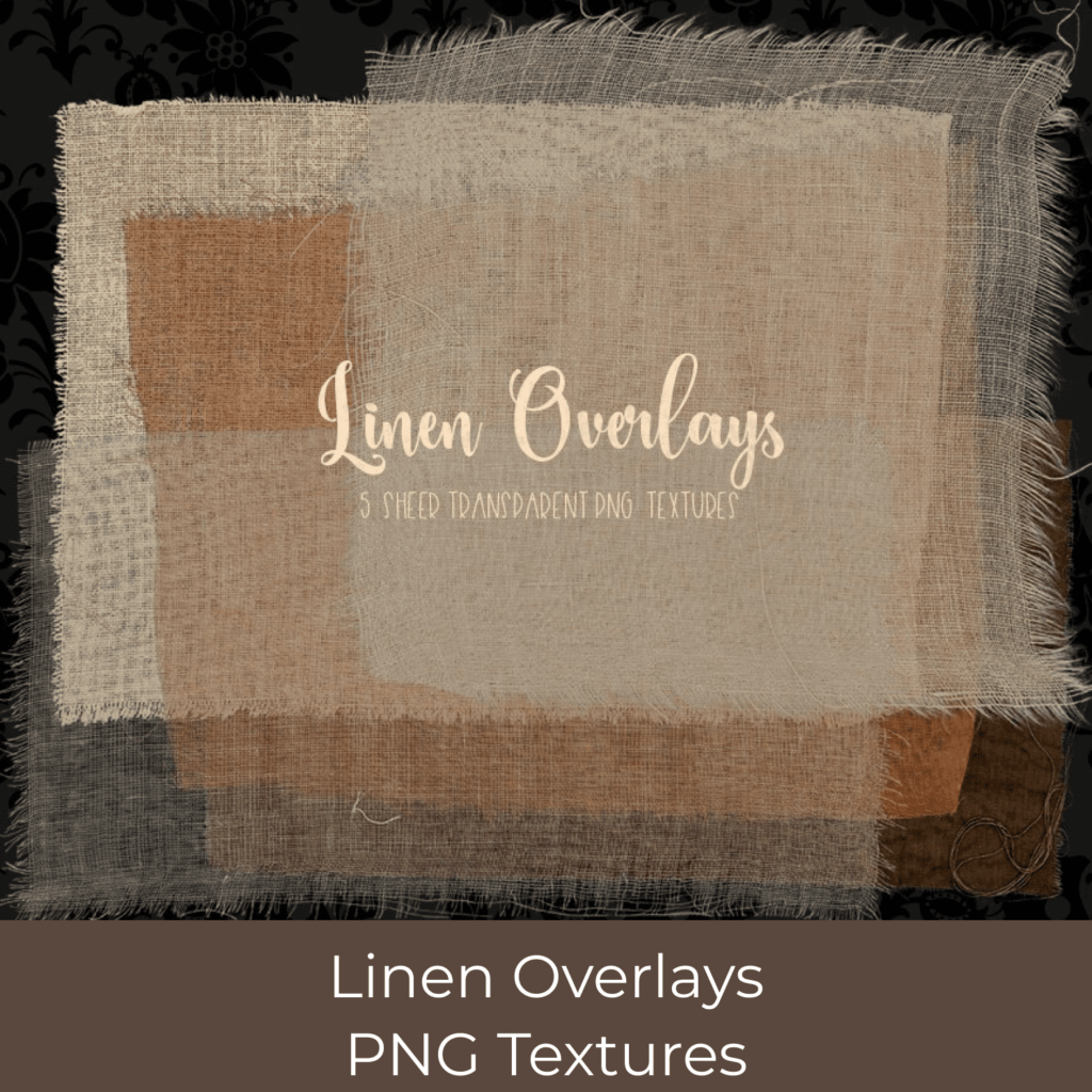 Linen Overlays - PNG Textures – MasterBundles