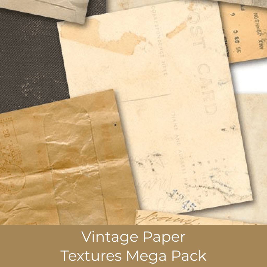Vintage Paper Textures Mega Pack – MasterBundles