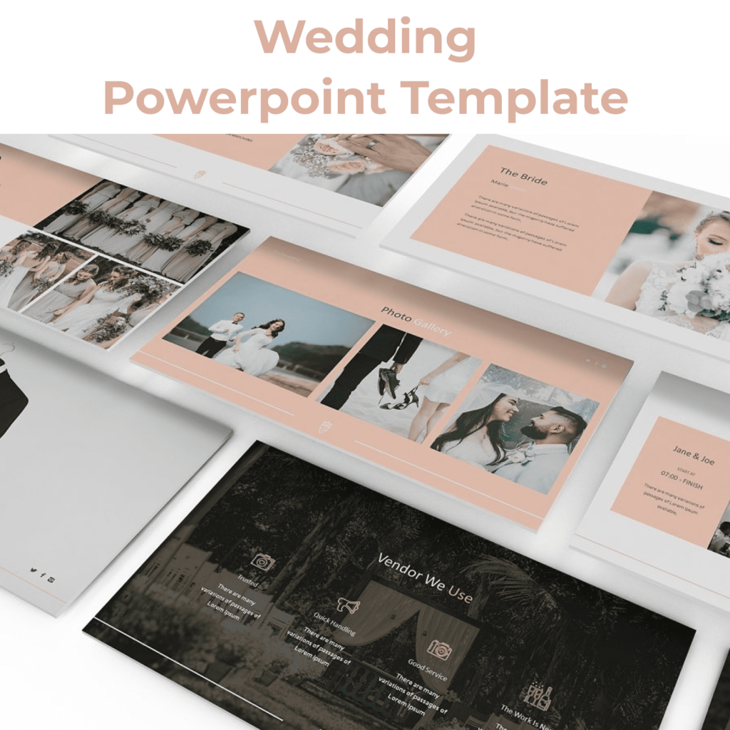 Wedding Powerpoint Template – MasterBundles