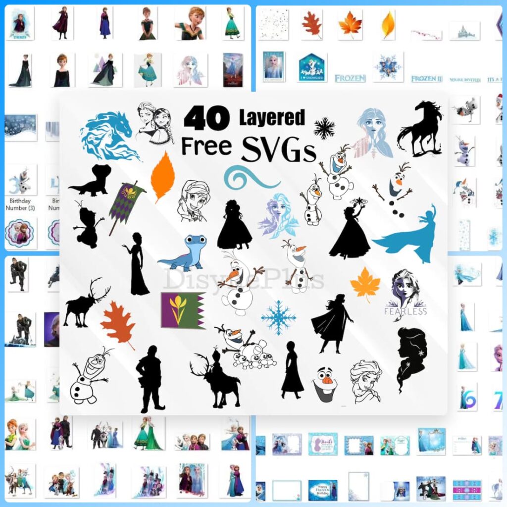 Frozen Clipart Free SVGs – MasterBundles