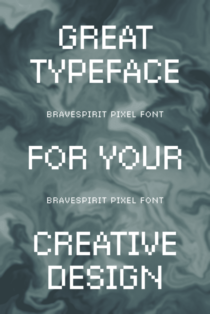 Bravespirit Pixel Font – MasterBundles