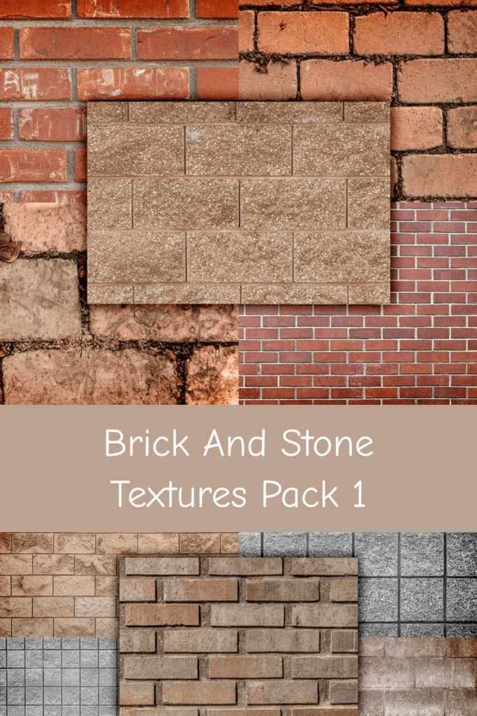 Brick and Stone Textures Pack 1 – MasterBundles