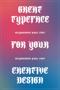 Helpbringer Pixel Font – MasterBundles