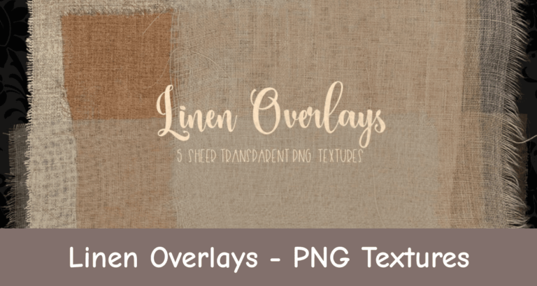 Linen Overlays - PNG Textures – MasterBundles
