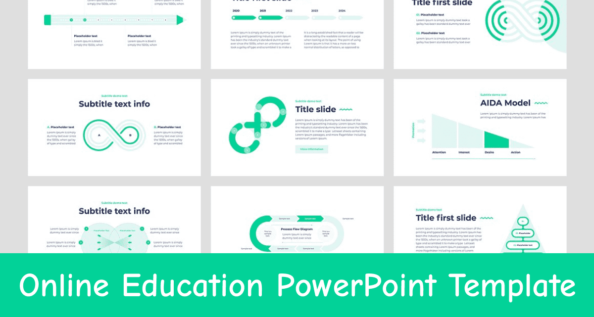 Online Education PowerPoint Template – MasterBundles