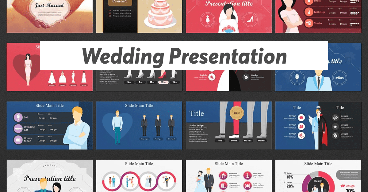 Wedding Presentation Template – MasterBundles