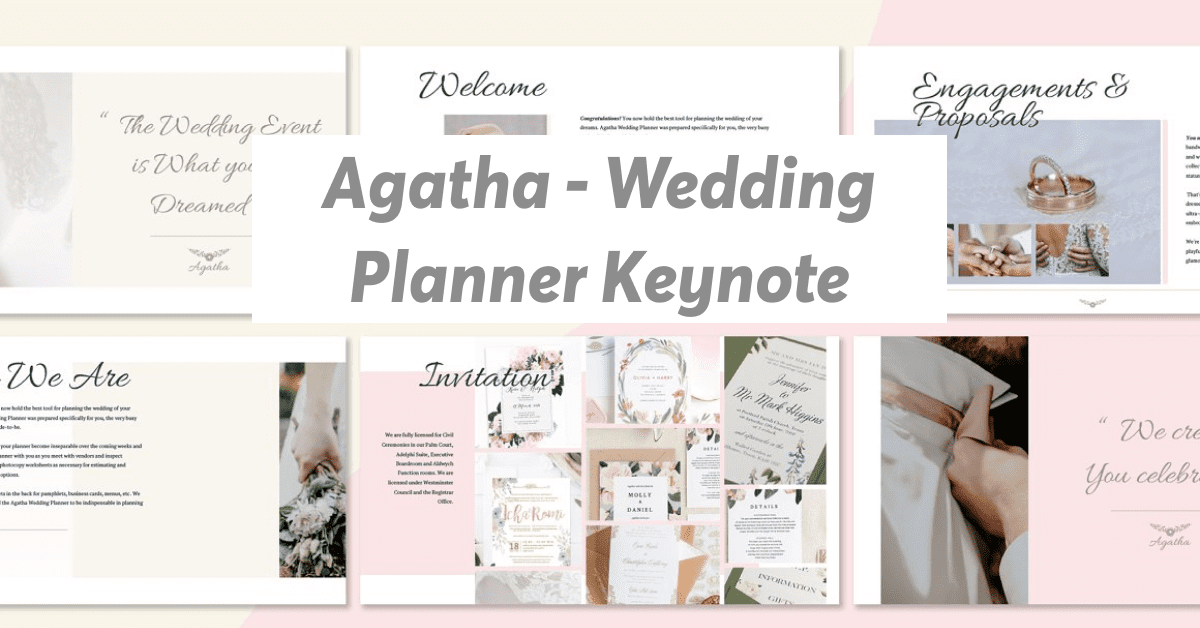 Agatha - Wedding Planner Keynote – MasterBundles