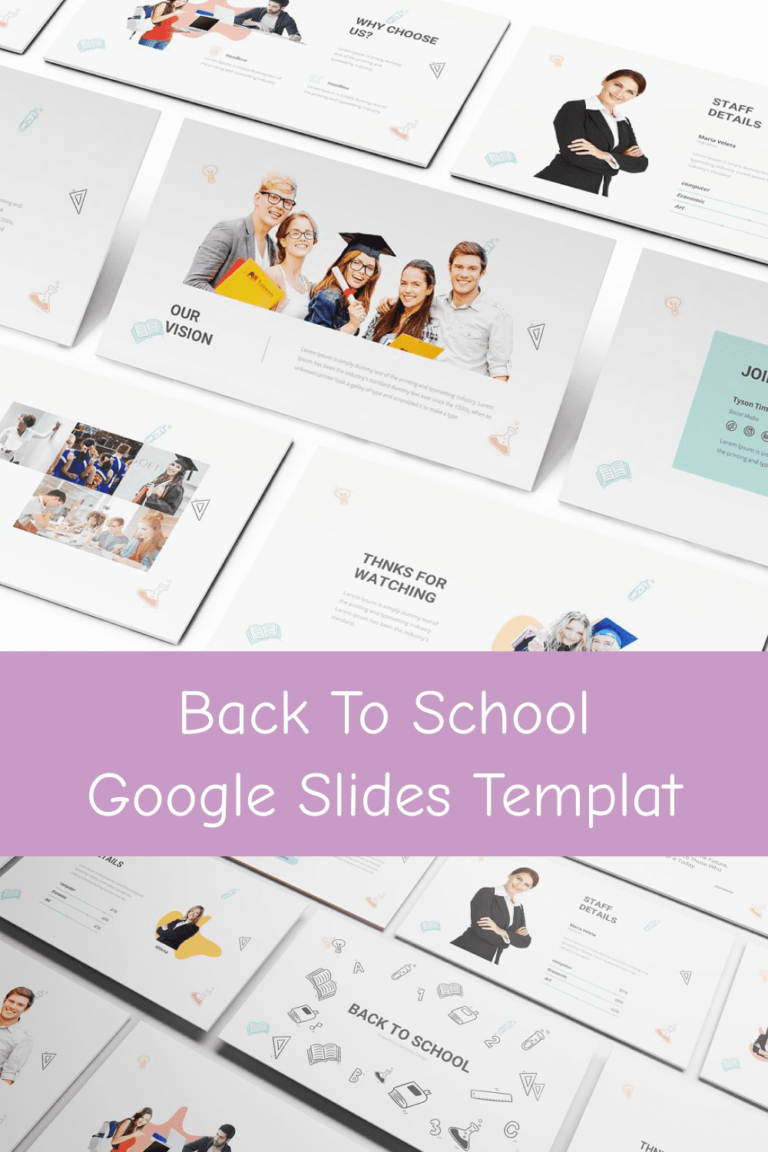 Back To School Google Slides Template – MasterBundles